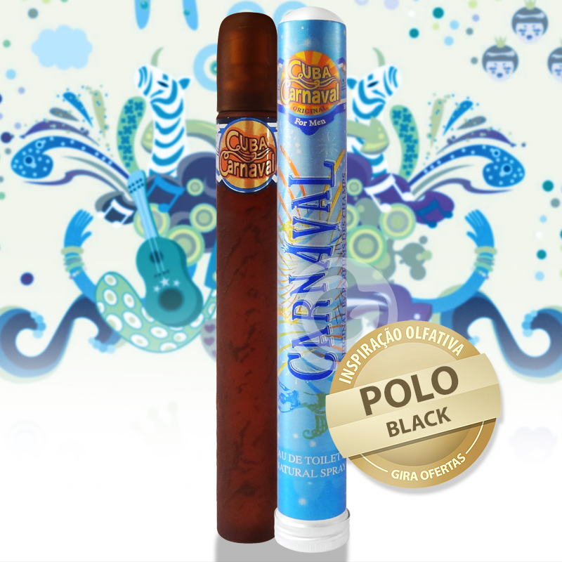 Perfume Cuba Carnaval Eau de Toilette Masculino 35ml | GiraOfertas