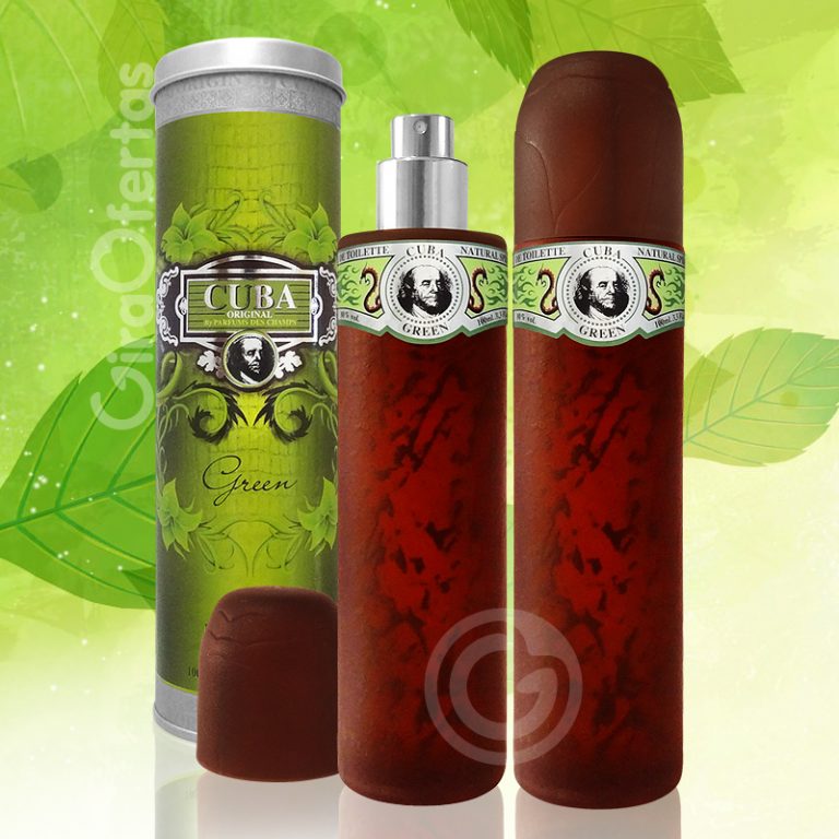 Perfume Cuba Green Eau de Toilette Masculino - GiraOfertas