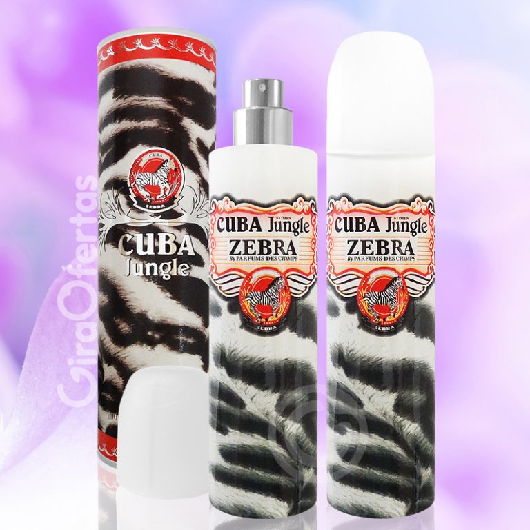 Perfume Cuba Jungle Zebra Eau de Parfum Feminino - GiraOfertas