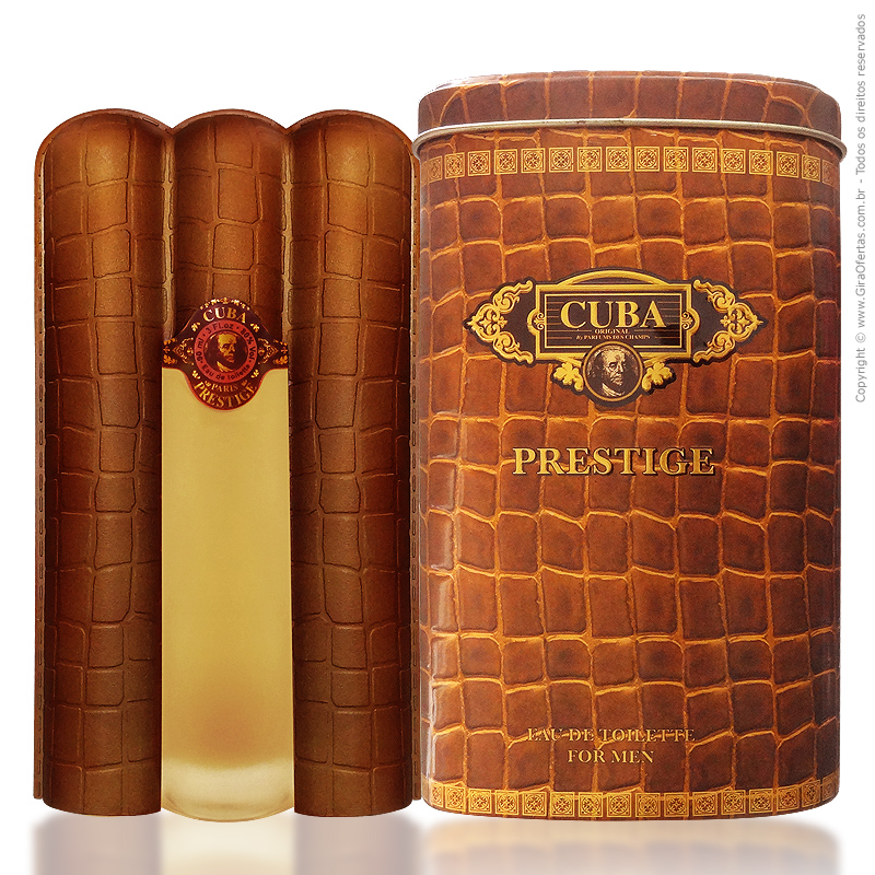 Perfume Cuba Prestige Eau de Toilette Masculino 90ml | GiraOfertas