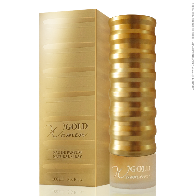 Gold Women New Brand Eau de Parfum Feminino | GiraOfertas