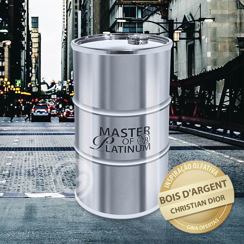 Perfume Master of New Brand Essence Platinum EDT Masculino 100ml