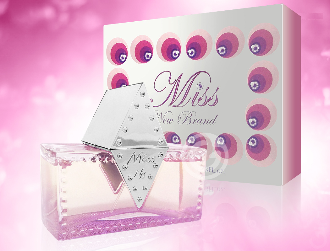 Miss New Brand Eau de Parfum Feminino - GiraOfertas