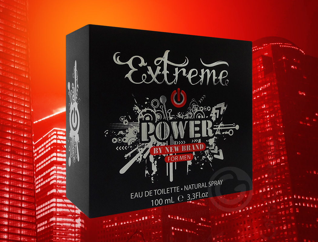 Extreme Power New Brand Eau de Toilette Masculino - GiraOfertas
