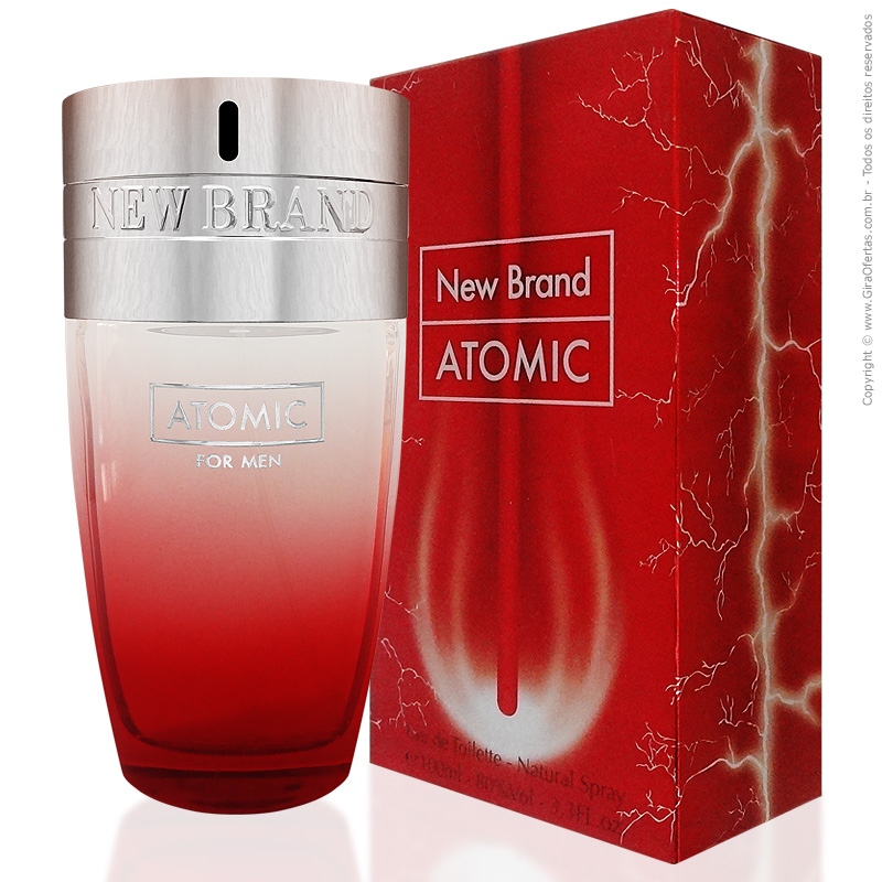 New Brand Atomic Eau de Toilette Masculino - GiraOfertas