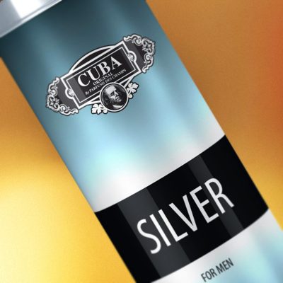 Perfume Cuba Silver Eau de Toilette Masculino - GiraOfertas