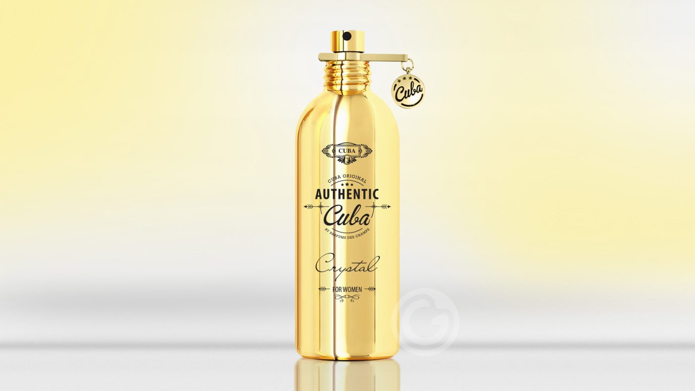 Perfume Cuba Authentic Crystal Eau de Parfum Feminino - GiraOfertas
